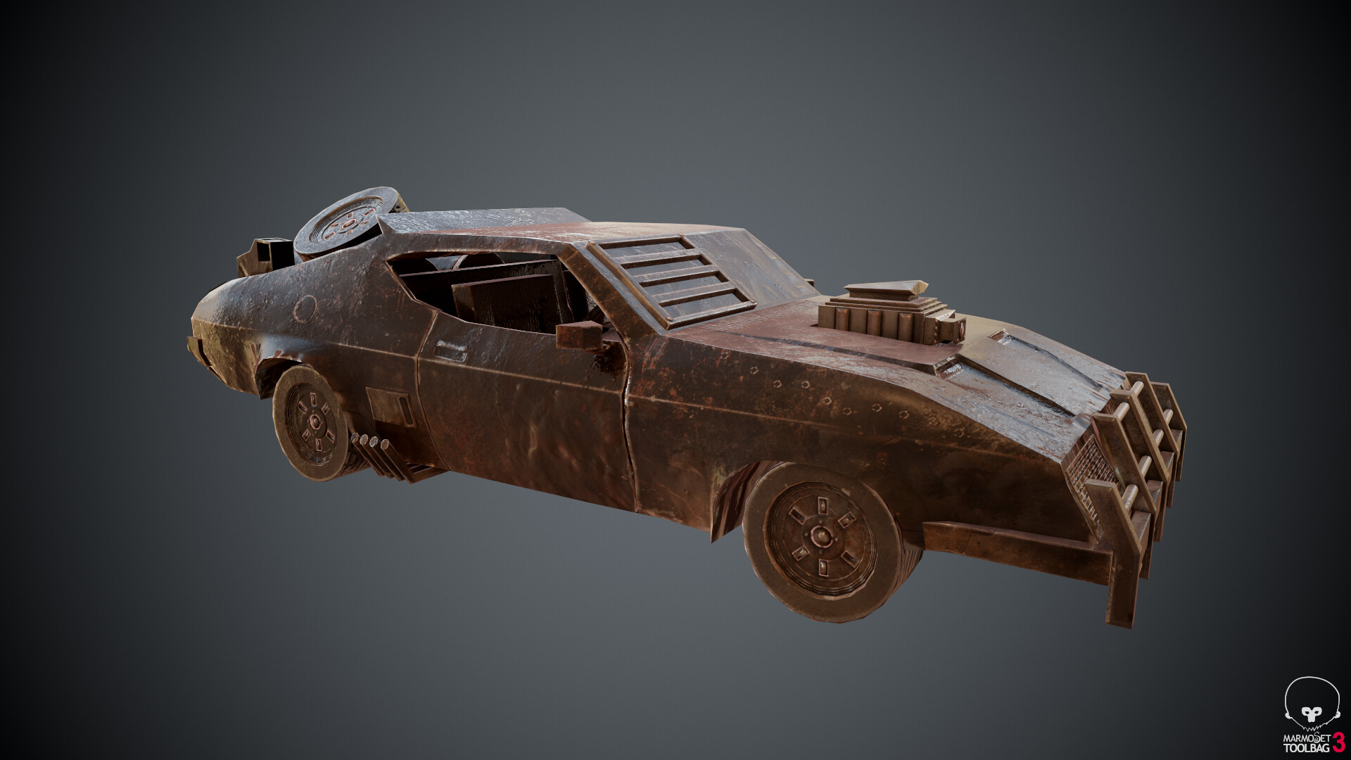 ArtStation - Mad Max Inspired Car