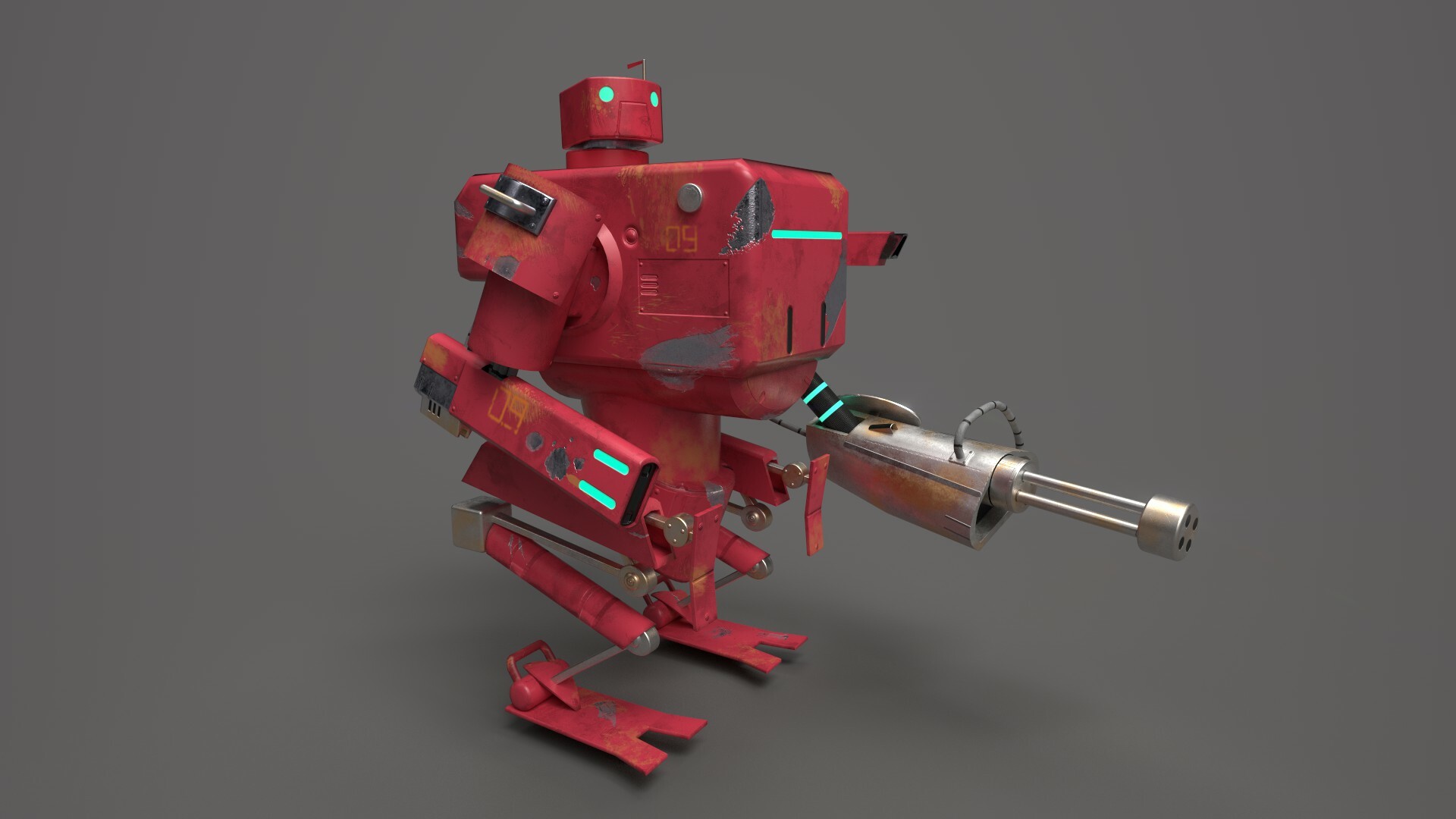 ArtStation - Military Robot