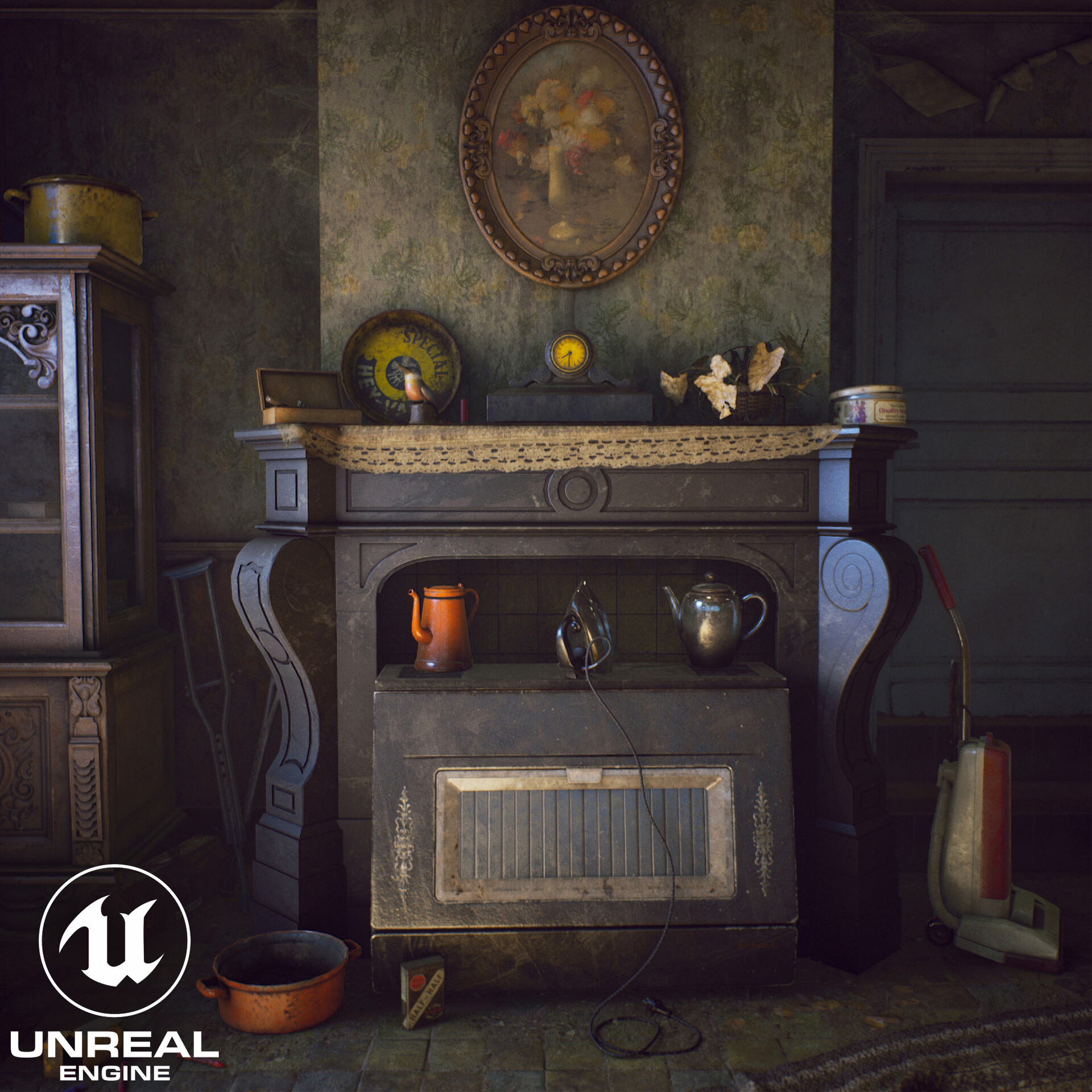 ArtStation - Abandoned Farmhouse - Unreal engine 4.21