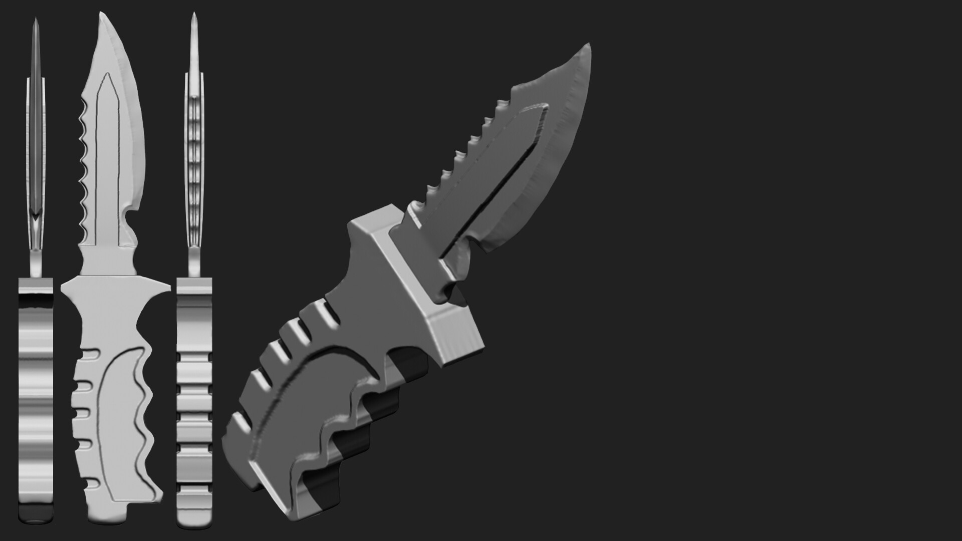 ArtStation - Tactical knife