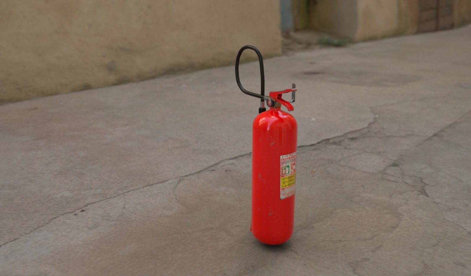 ArtStation - Extintor 3D