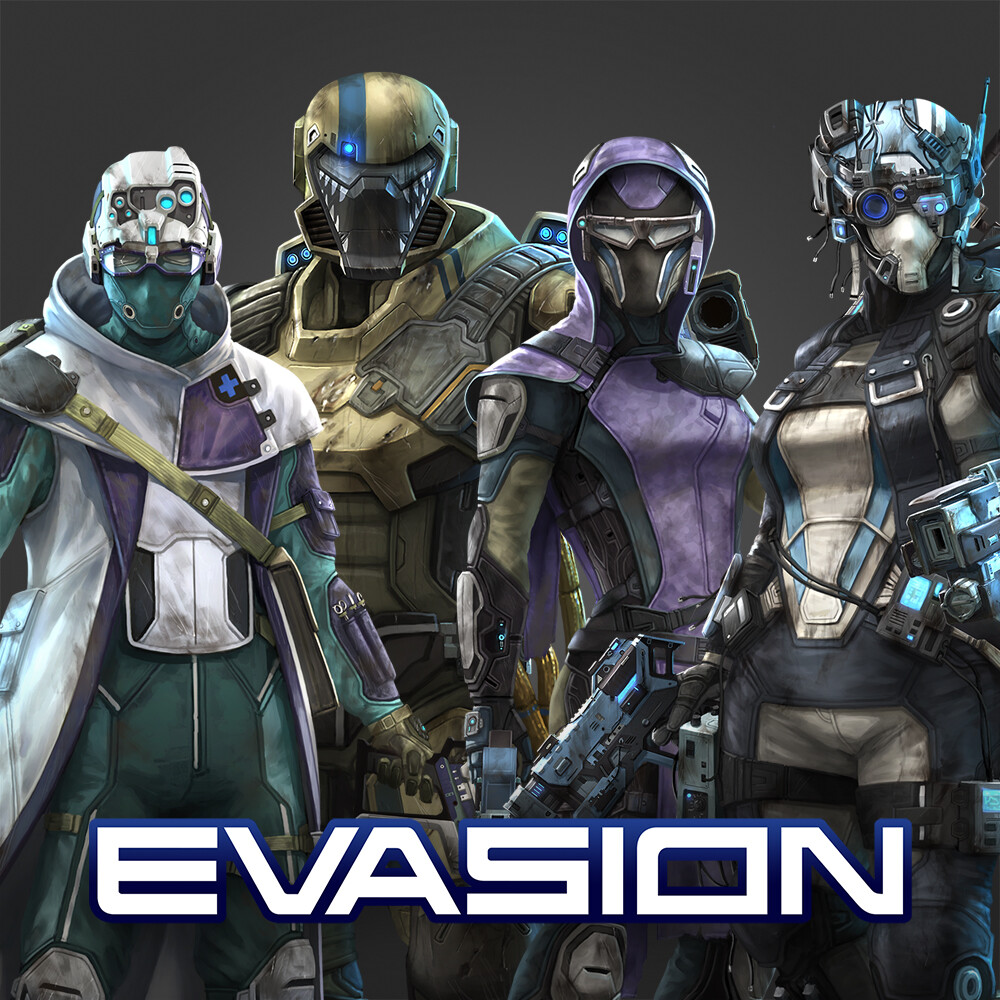 ArtStation - [ Evasion ] Character concepts