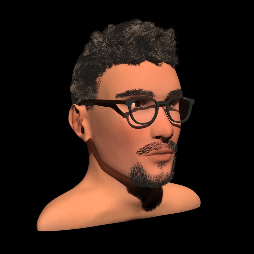 ArtStation - Character face || My face