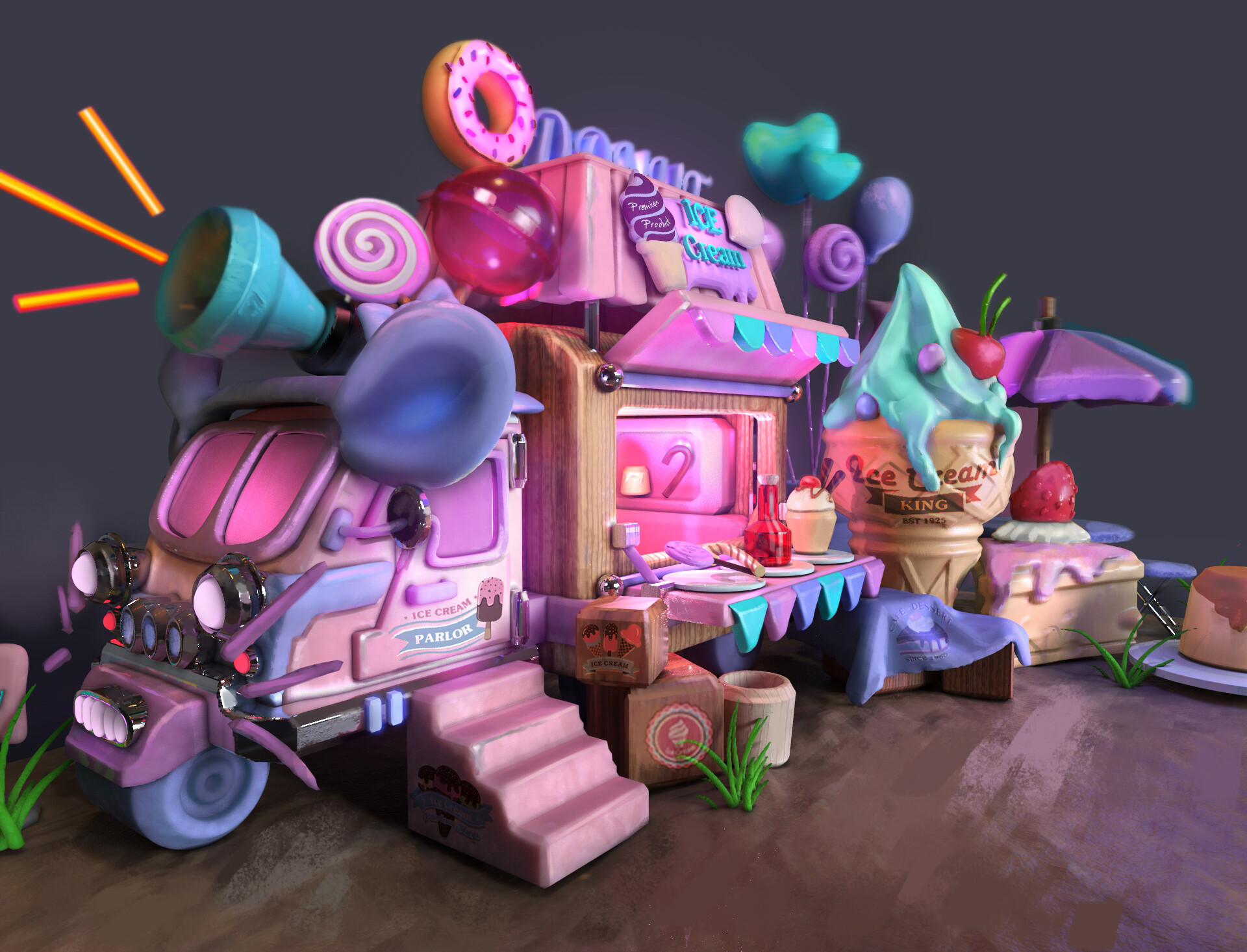 ArtStation - candycar