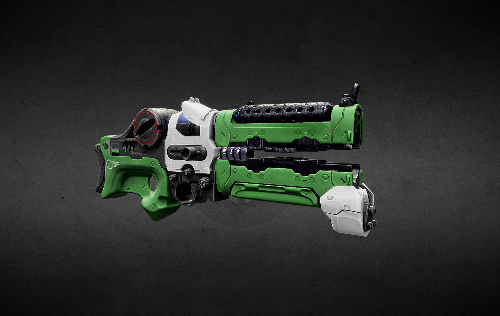 ArtStation - 3D Plasma rifle