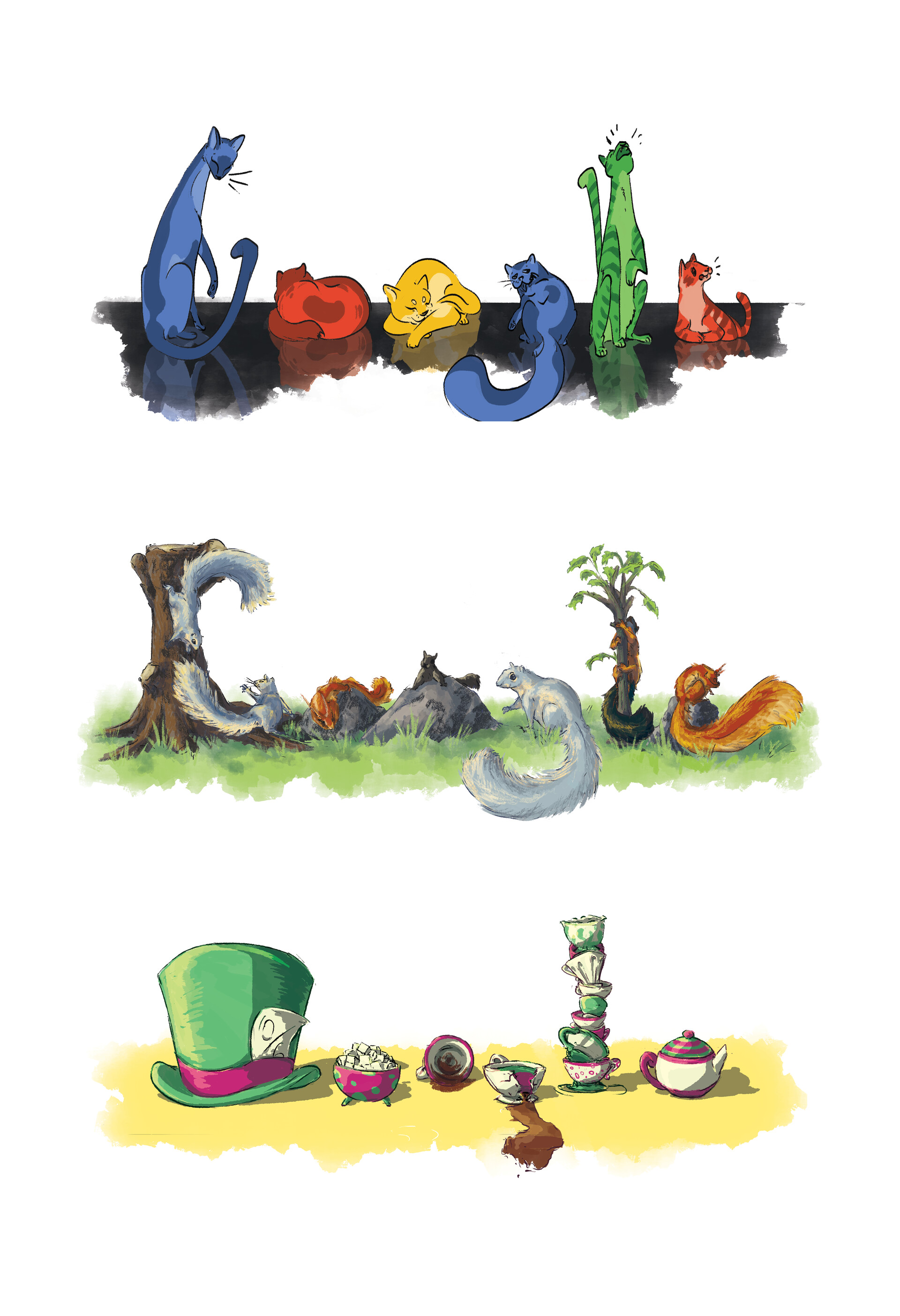 ArtStation - Google Doodles