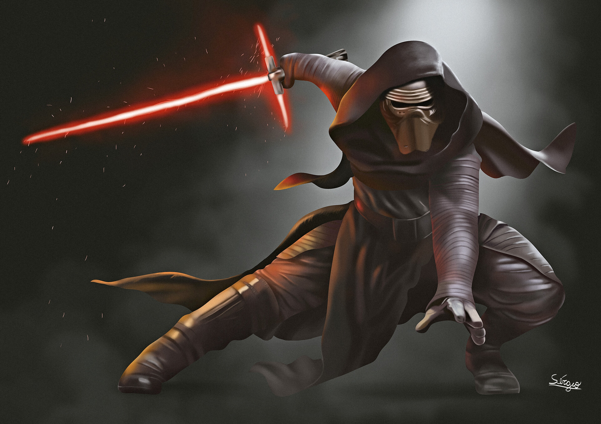 ArtStation - Kylo Ren