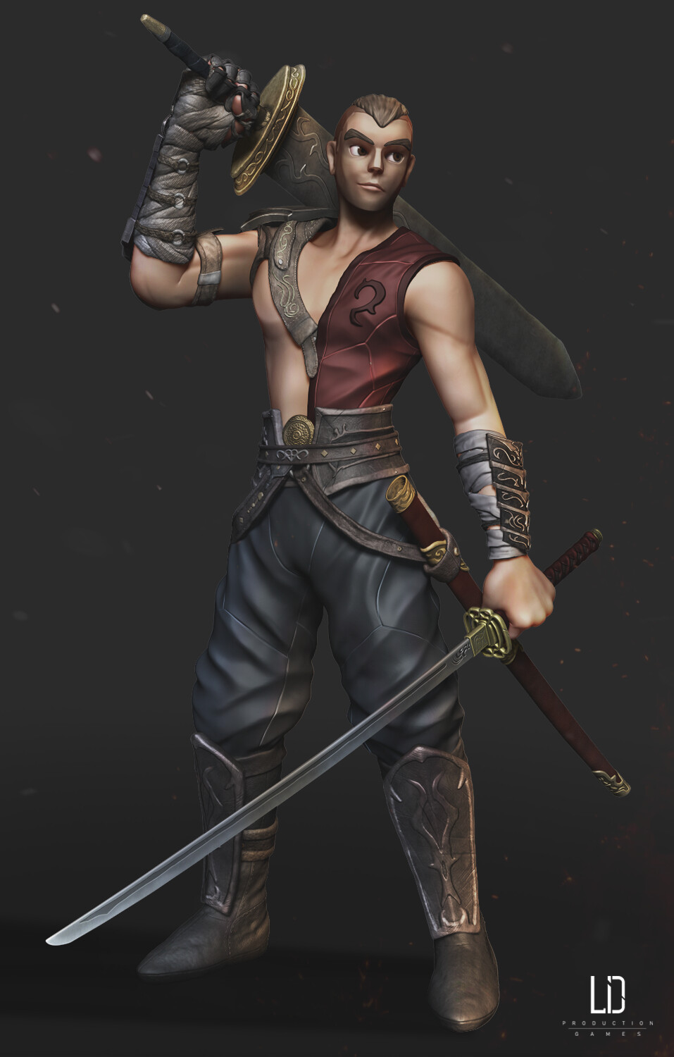 ArtStation - Samurai Warrior - Lioun