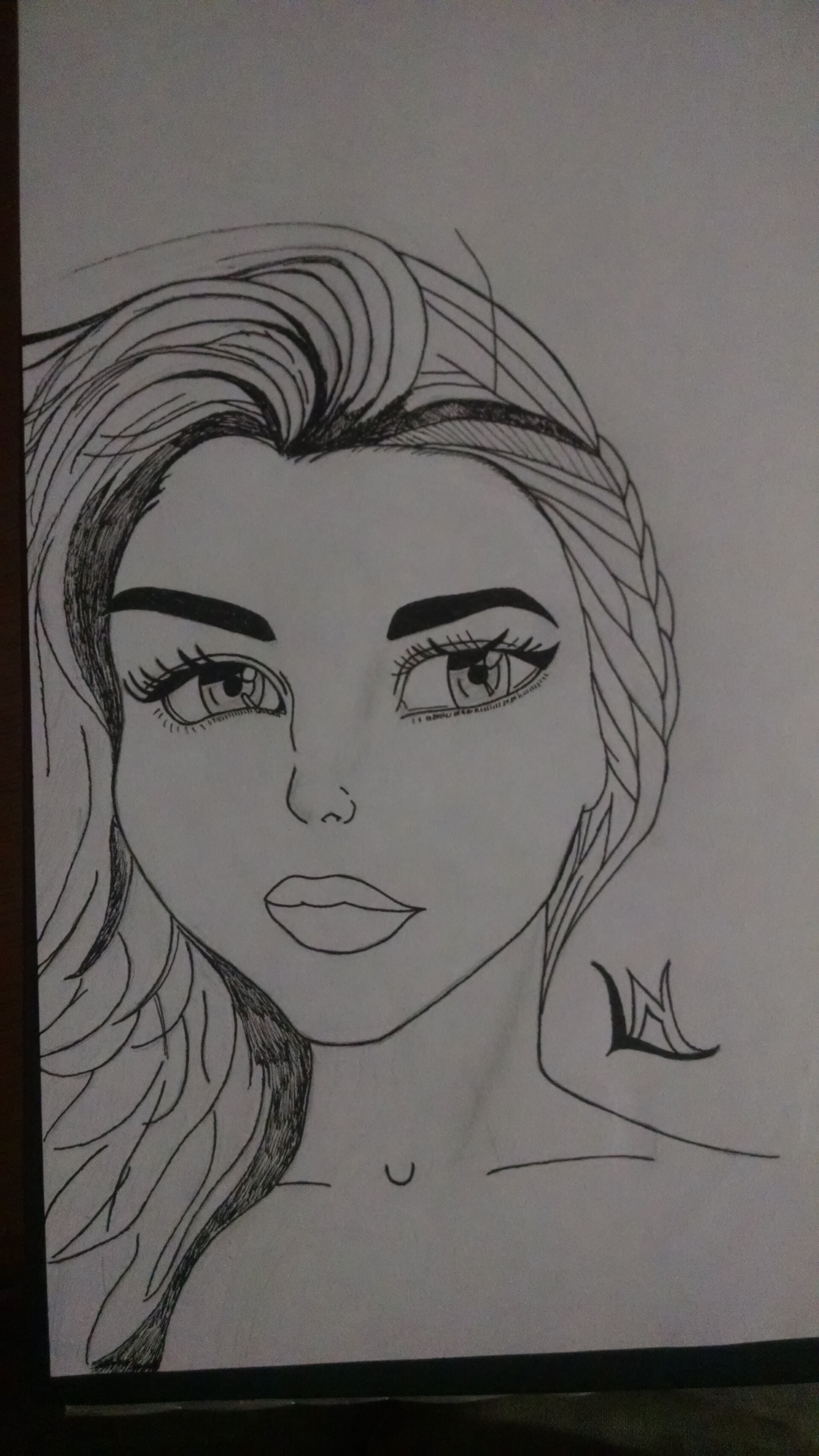 ArtStation - First time drawing a human