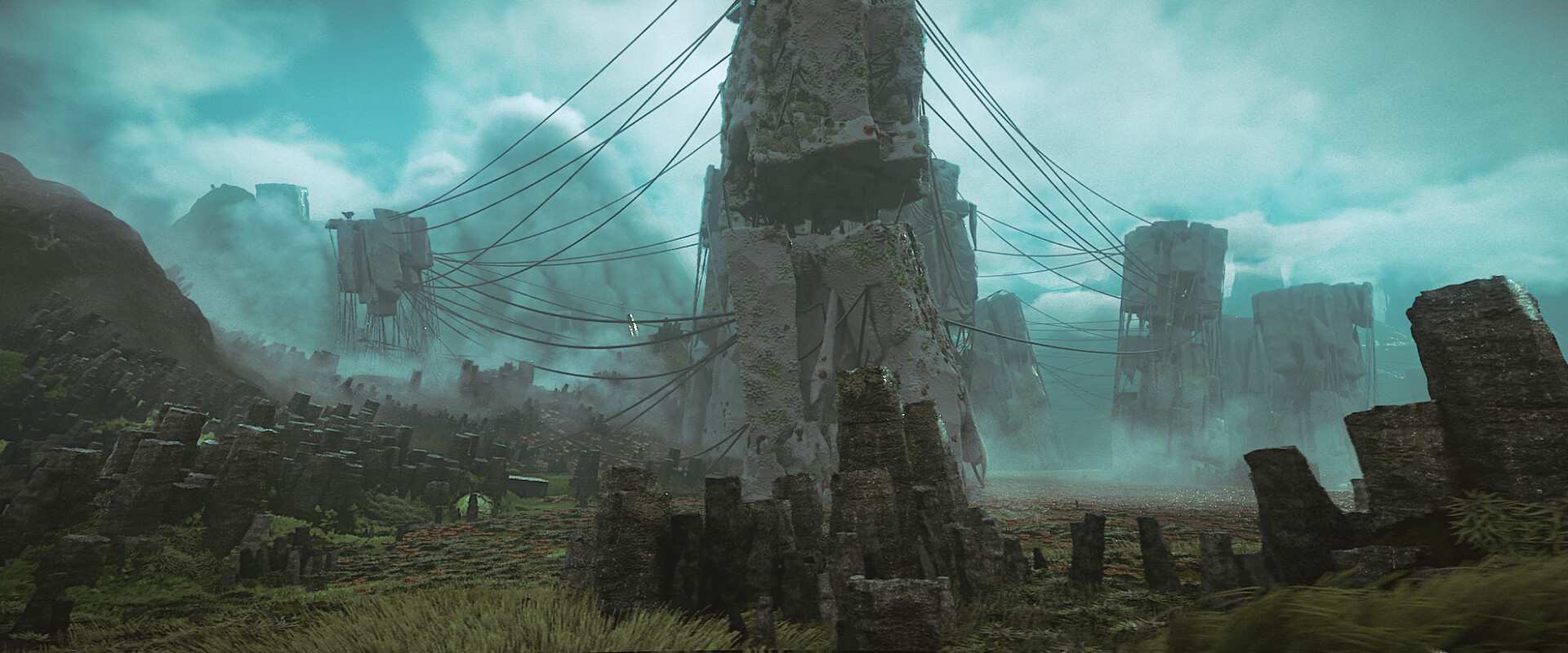 ArtStation - The Beacon - environment