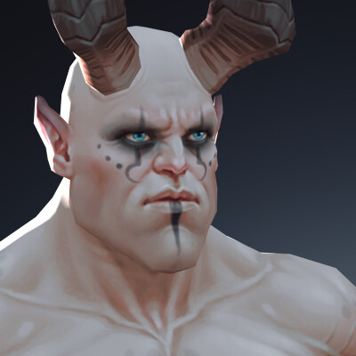 ArtStation - Ashen demon base body