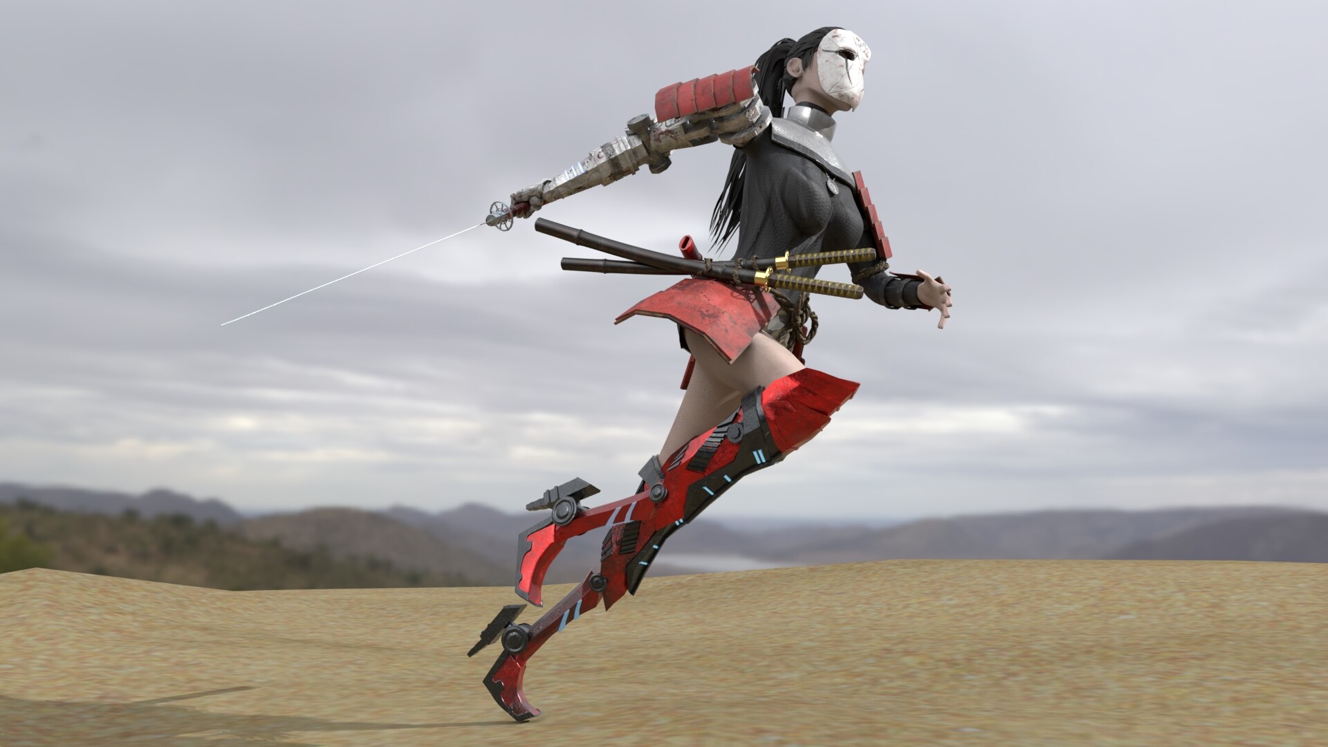 ArtStation - Mono - The Demon of Blades