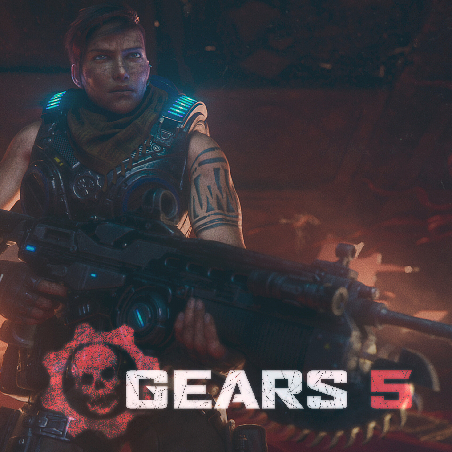ArtStation - Gears 5 - The Chain