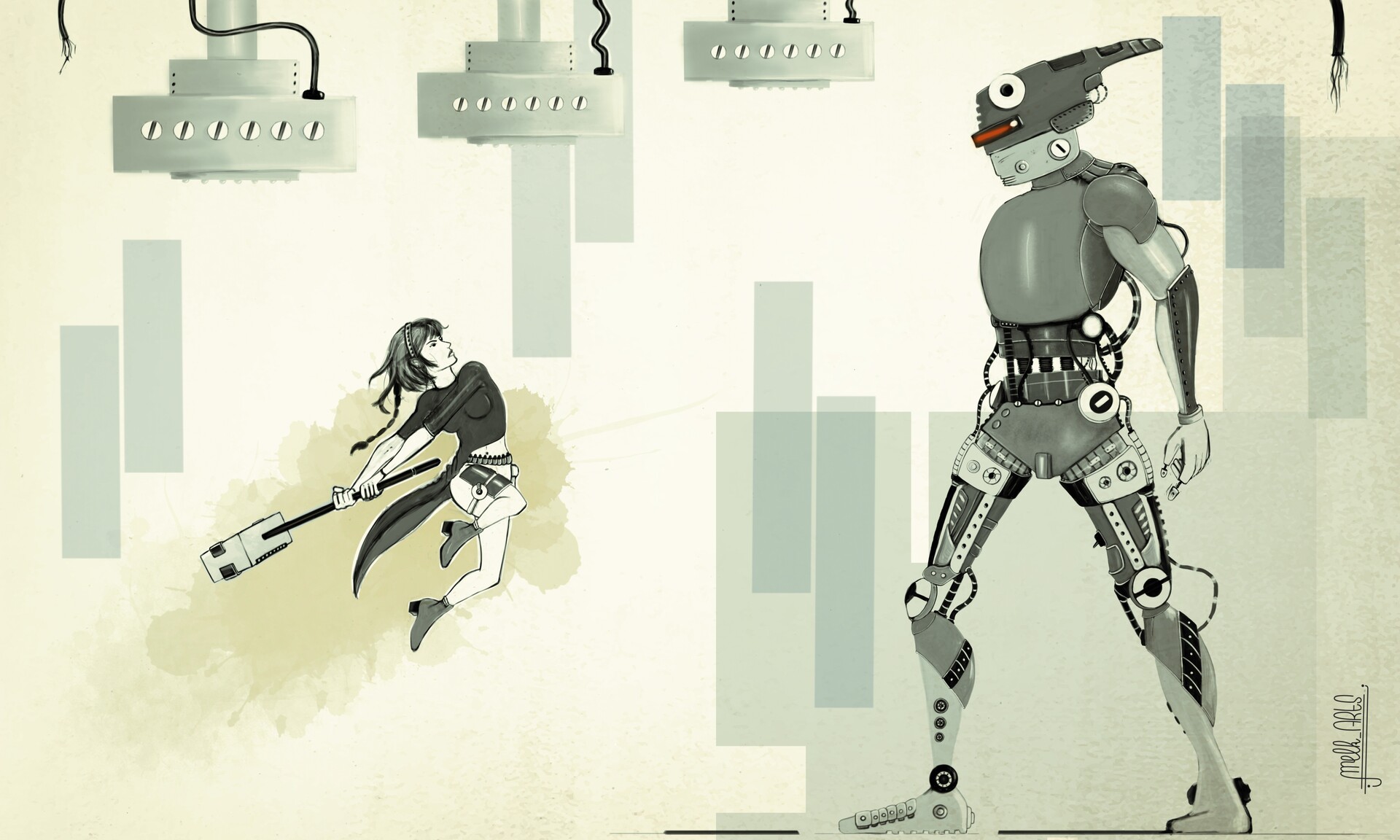 ArtStation - Robot War