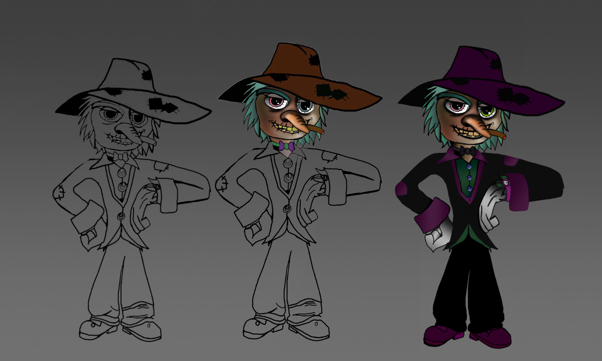 ArtStation - Scarcrow. Remake