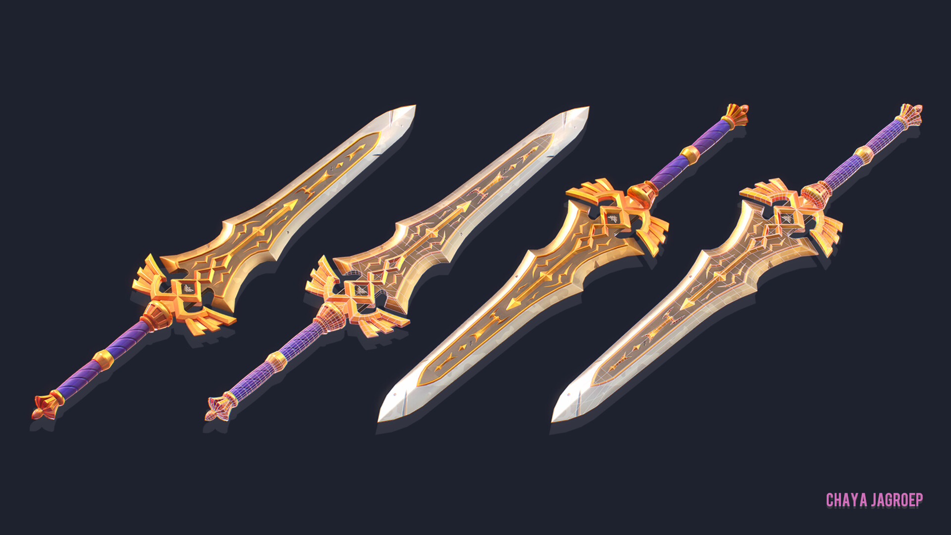 ArtStation - Royal Claymore (The Legend of Zelda Breath of the Wild Fan ...