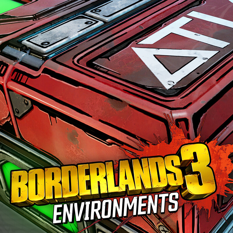 ArtStation - Atlas Ammo Box - Borderlands 3