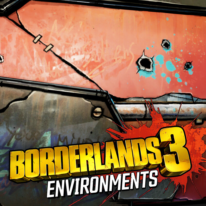 ArtStation - Enforcer Shields - Borderlands 3