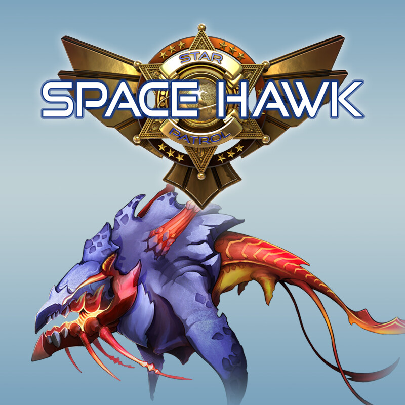 ArtStation - Space Hawk (2015) // Space Monster & NPCs