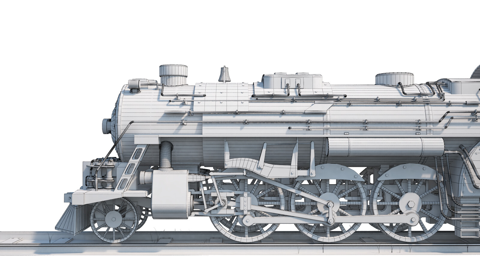 ArtStation - Old Steam Train