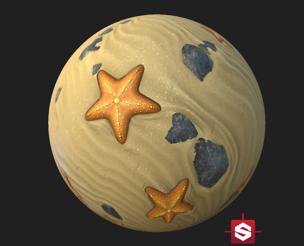 ArtStation - Sand procedural texture