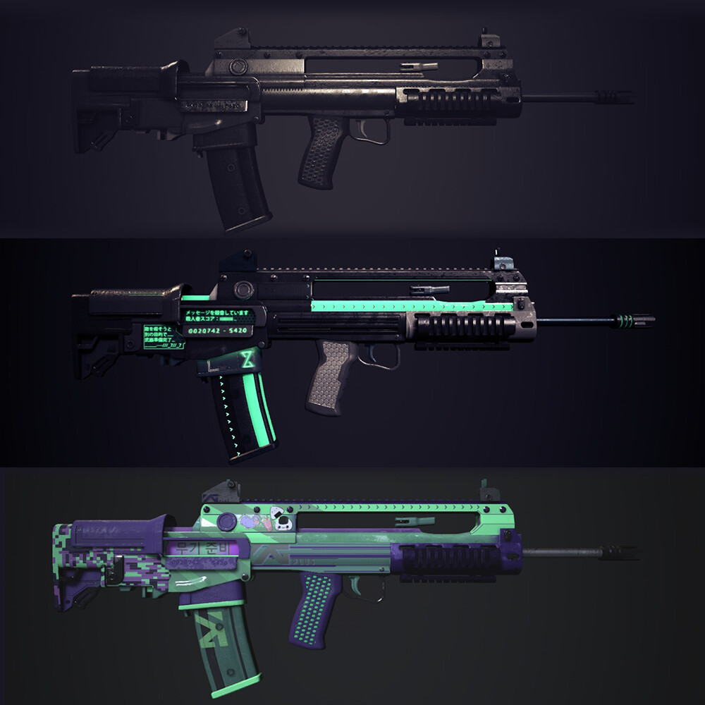 ArtStation - Weapons Skins