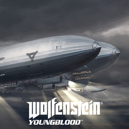 ArtStation - Wolfenstein Youngblood - Class A zeppelin concept