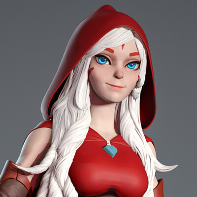 ArtStation - Red Witch