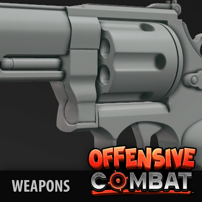 ArtStation - .44 Magnum - Offensive Combat (2012-14)