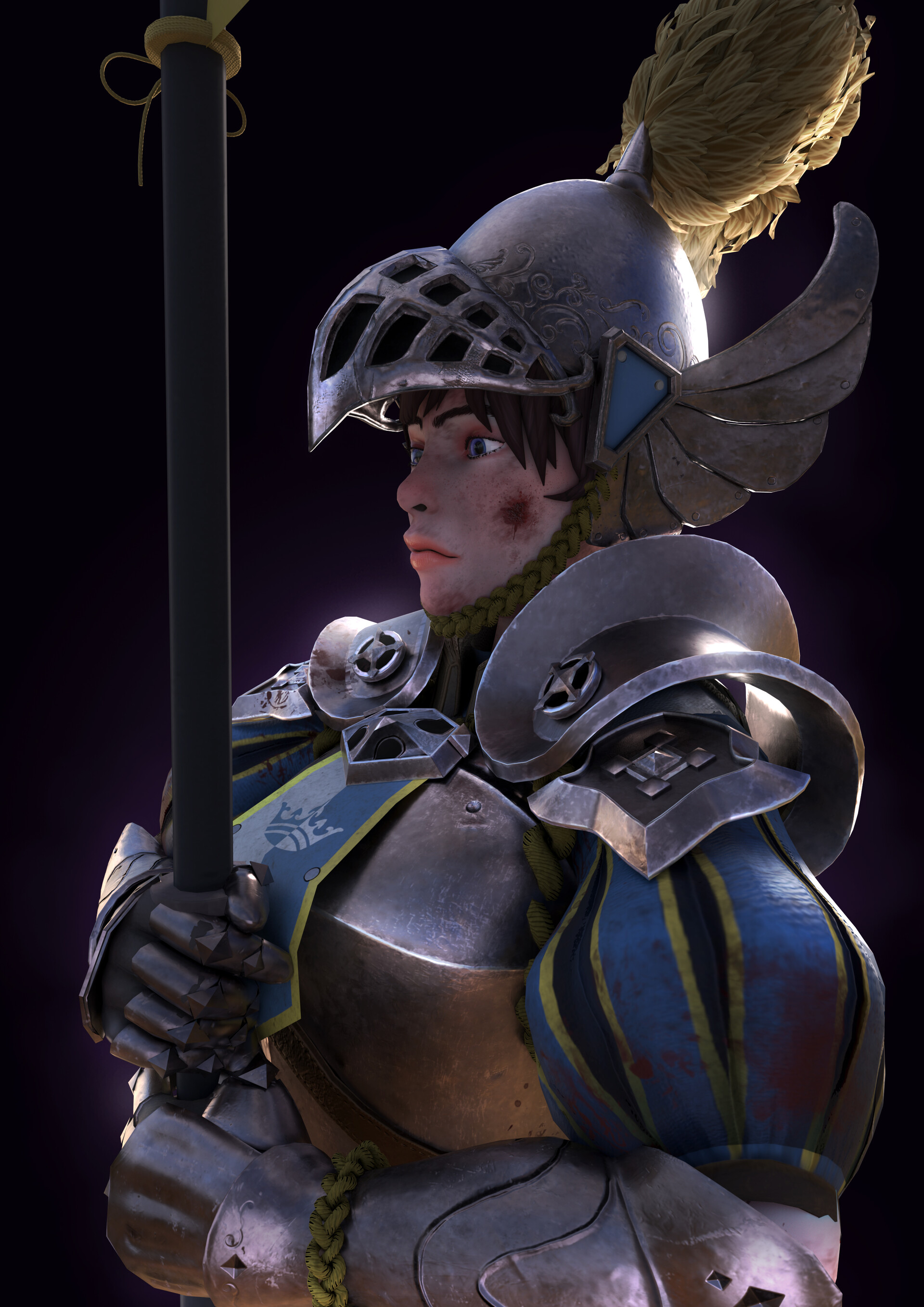 ArtStation - Female Knight