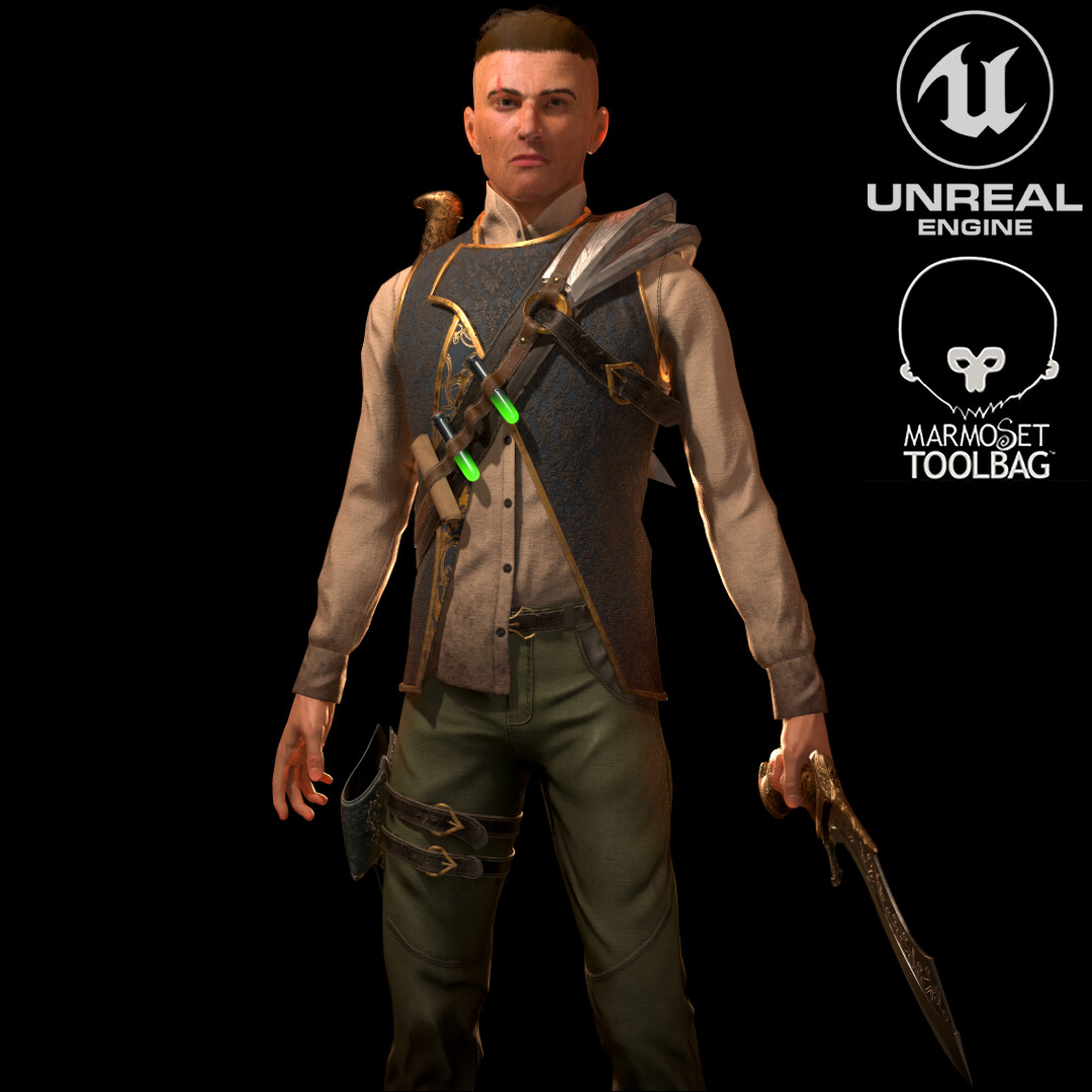 ArtStation - Leif - Realtime Character