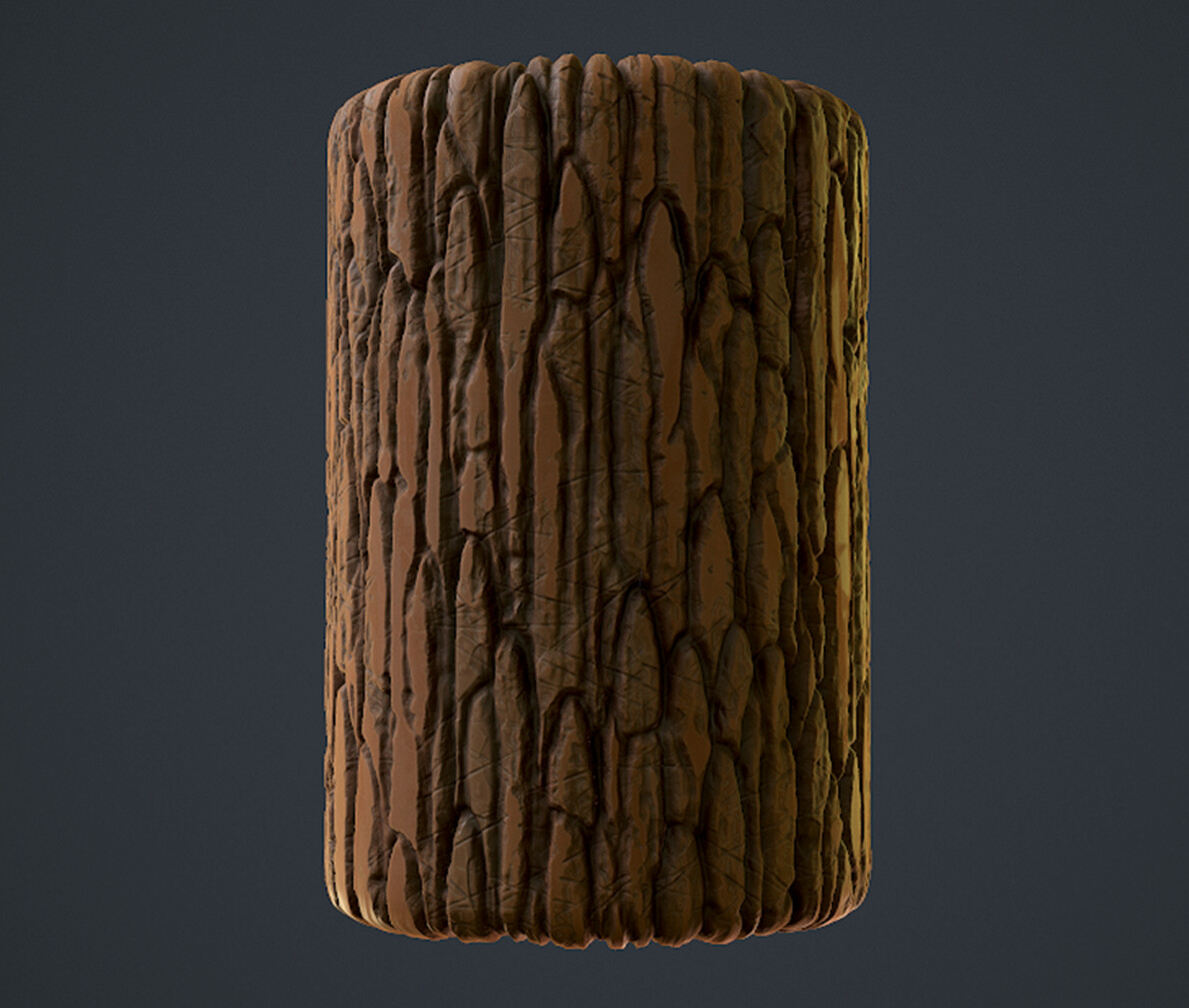 ArtStation - Stylized Tree Bark 02