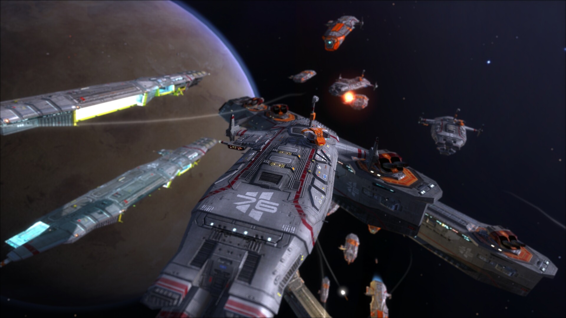 ArtStation - Homeworld 2: Remastered - Action Shots (2015)