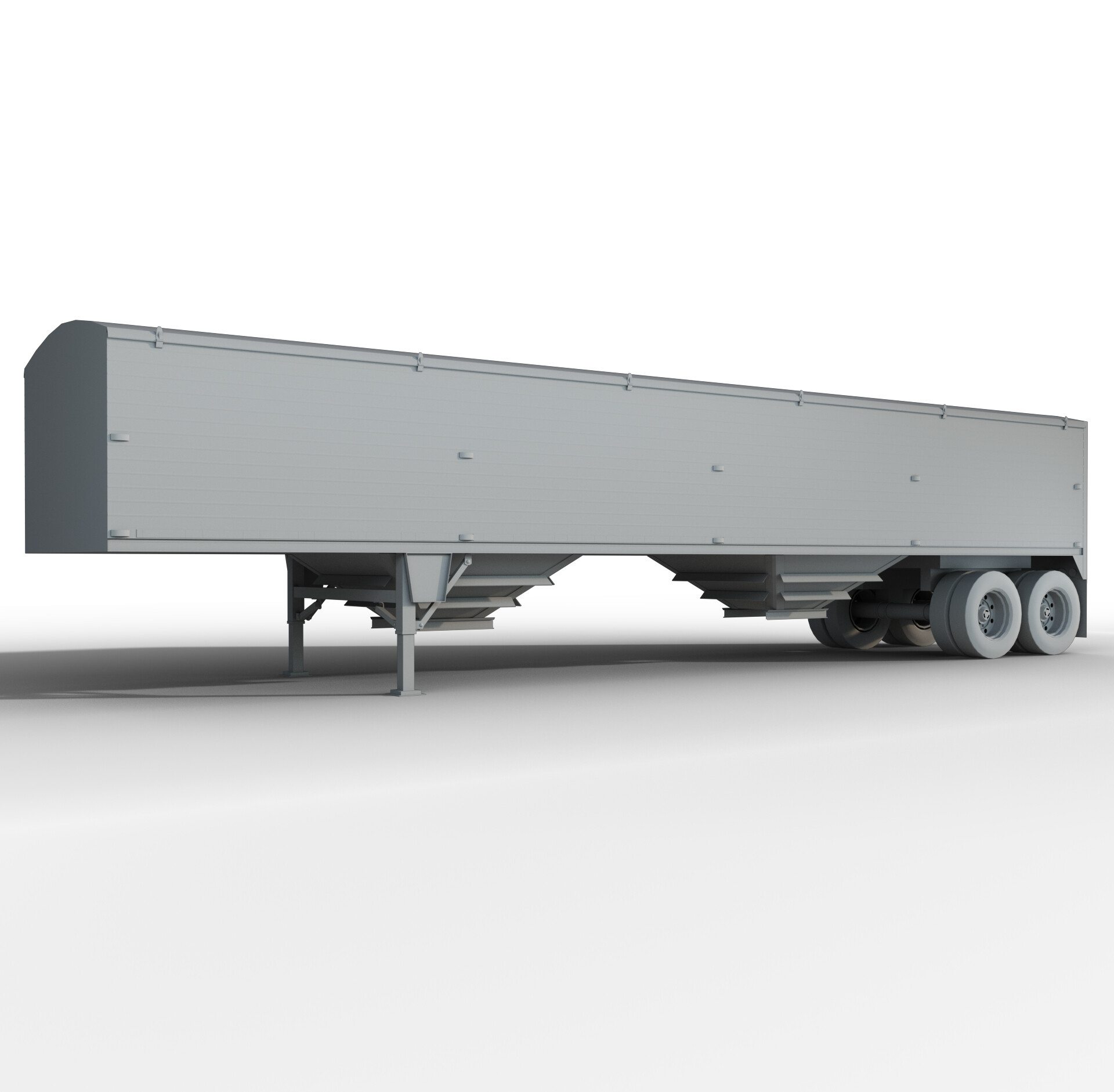 ArtStation - Grain truck trailer
