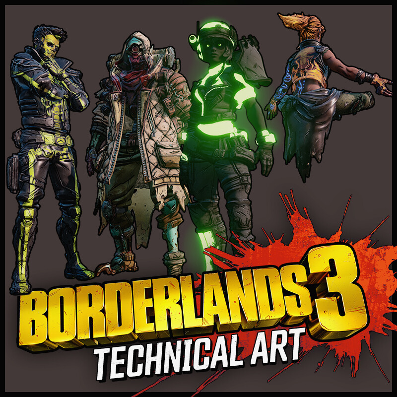 ArtStation - Player Character Custom Skin Materials