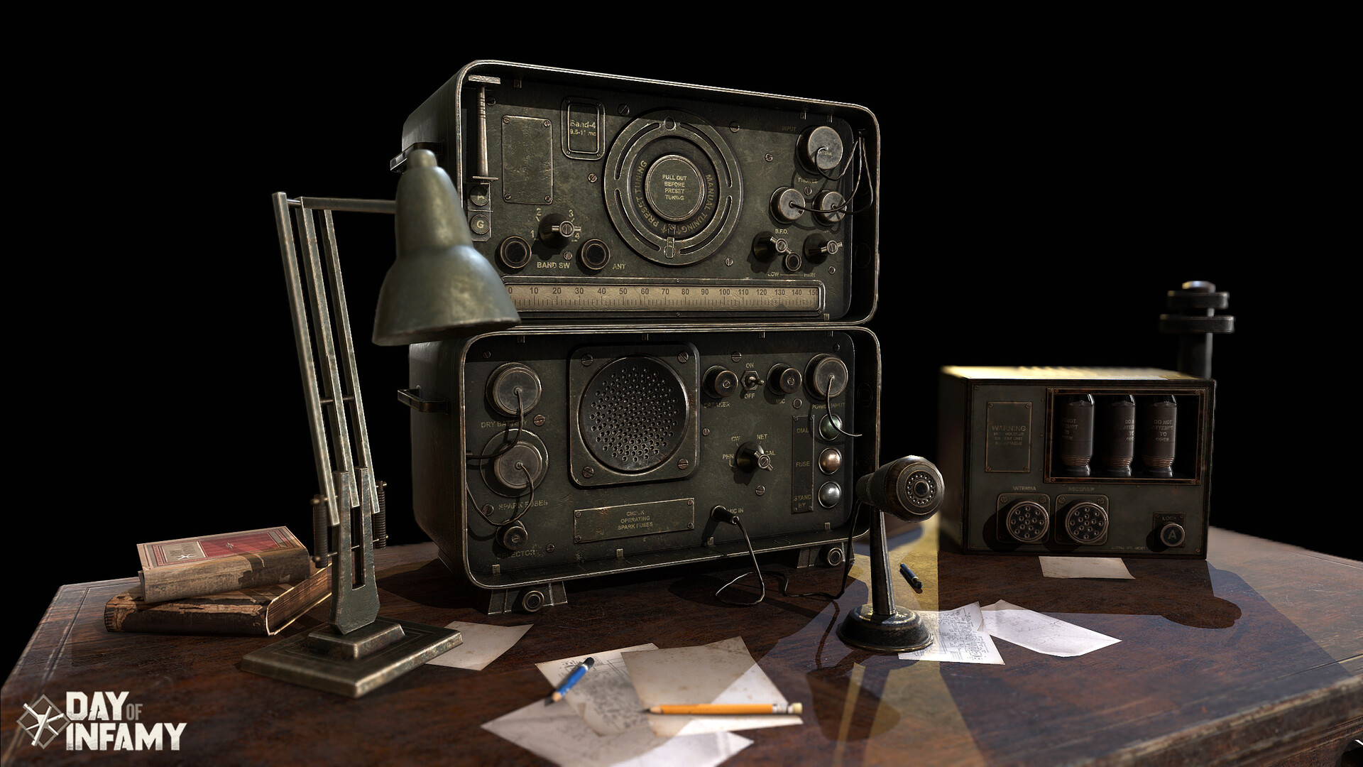 ArtStation - WWII American Radio