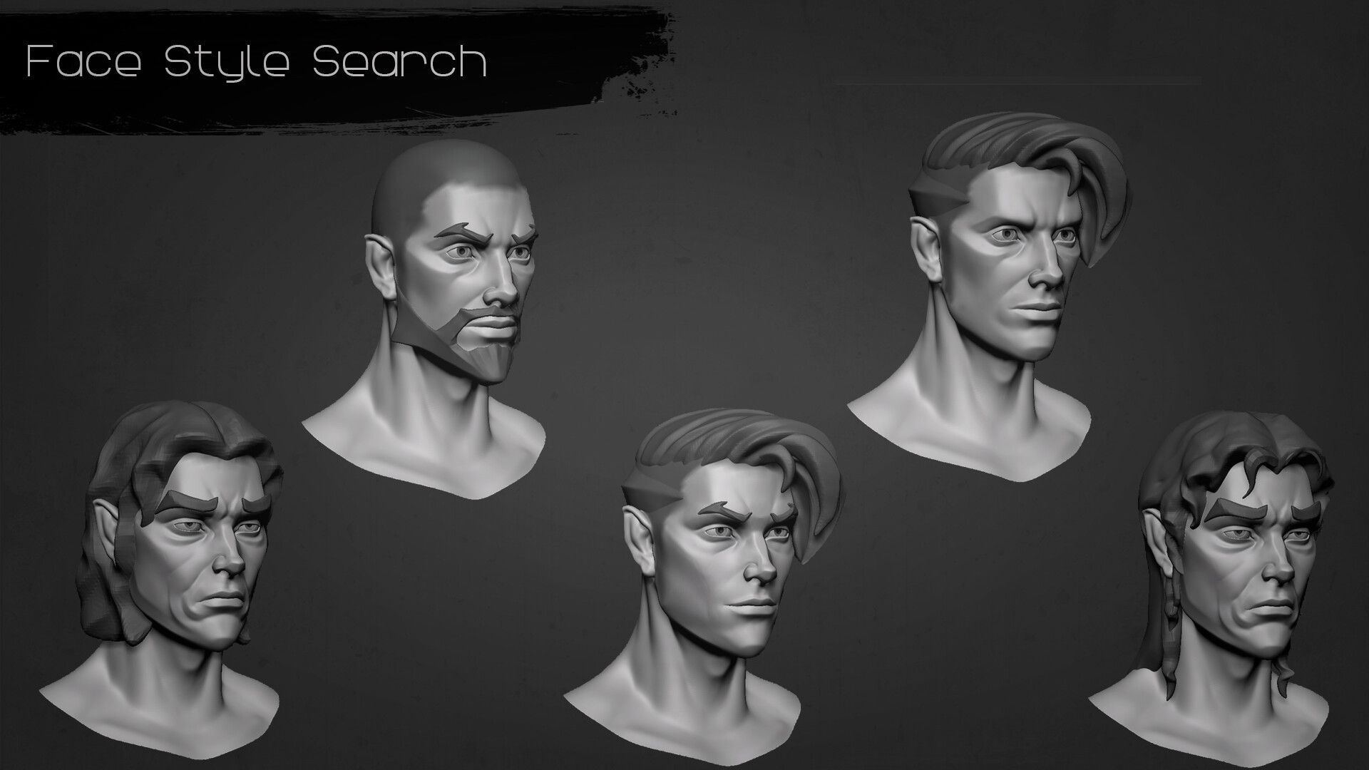 ArtStation - Dark Stylized Game Characters