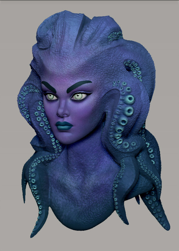 ArtStation - Octopus Witch