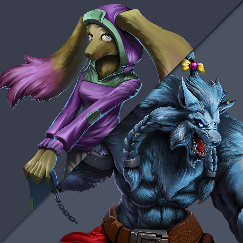 ArtStation - Hamelin Characters 2