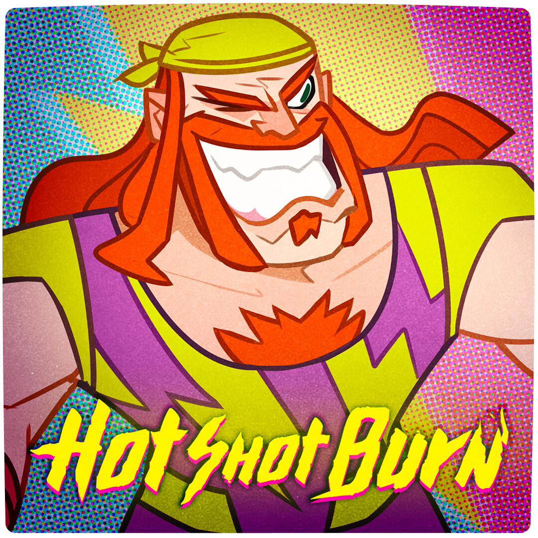 ArtStation - Hot Shot Burn - Chuck