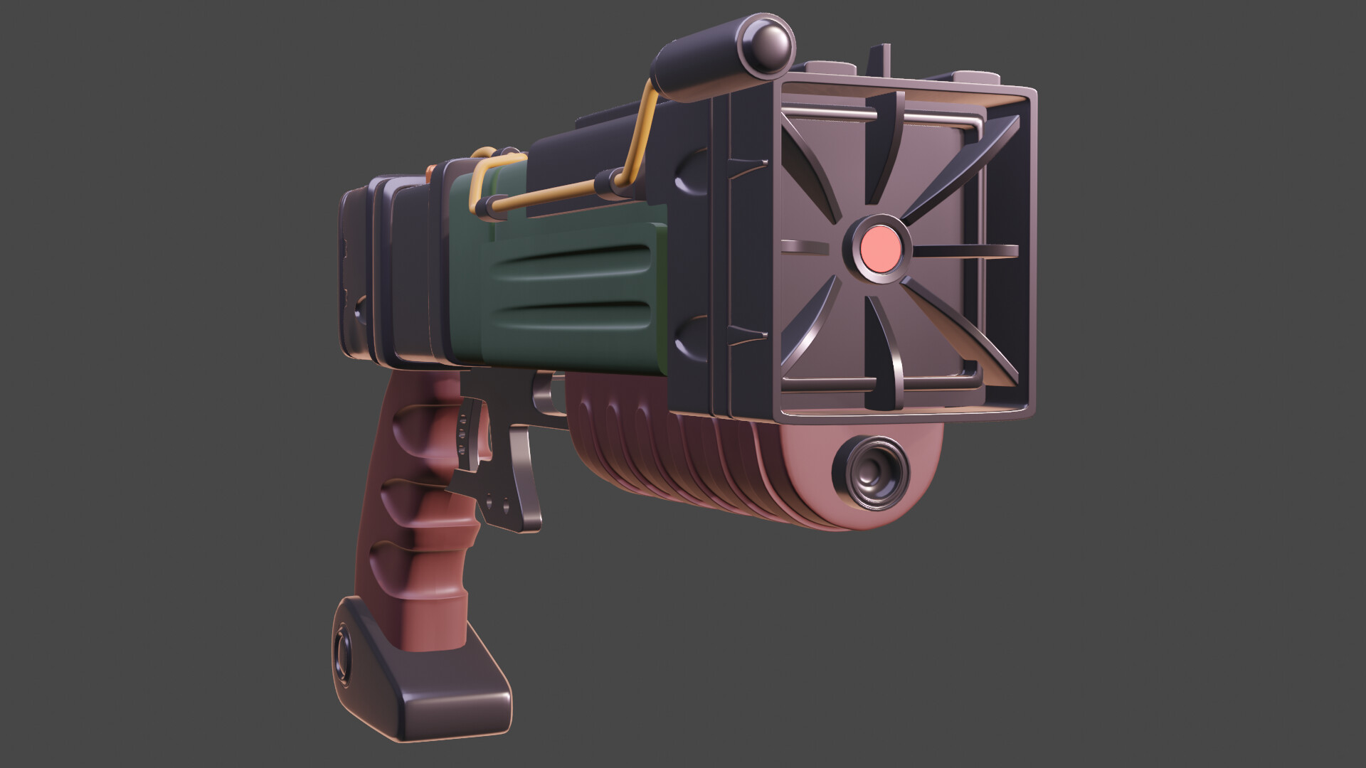 ArtStation - Laser Pistol (Fallout 4 Fanart)