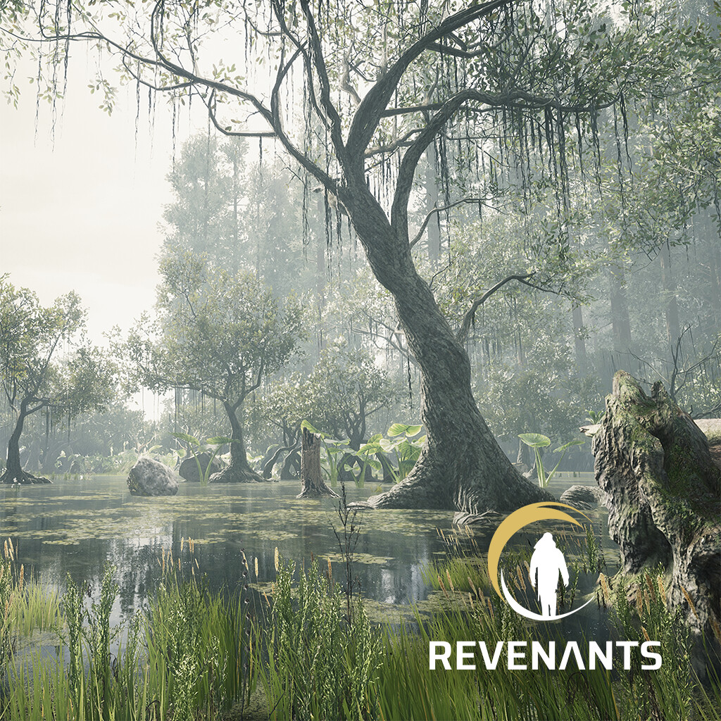ArtStation - Revenants - Environment Swamp - UE4