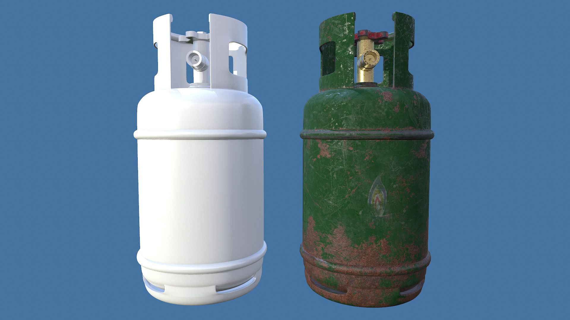 ArtStation - Game prop - Gas Container