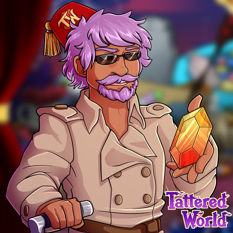 ArtStation - Shady Character NPC Art