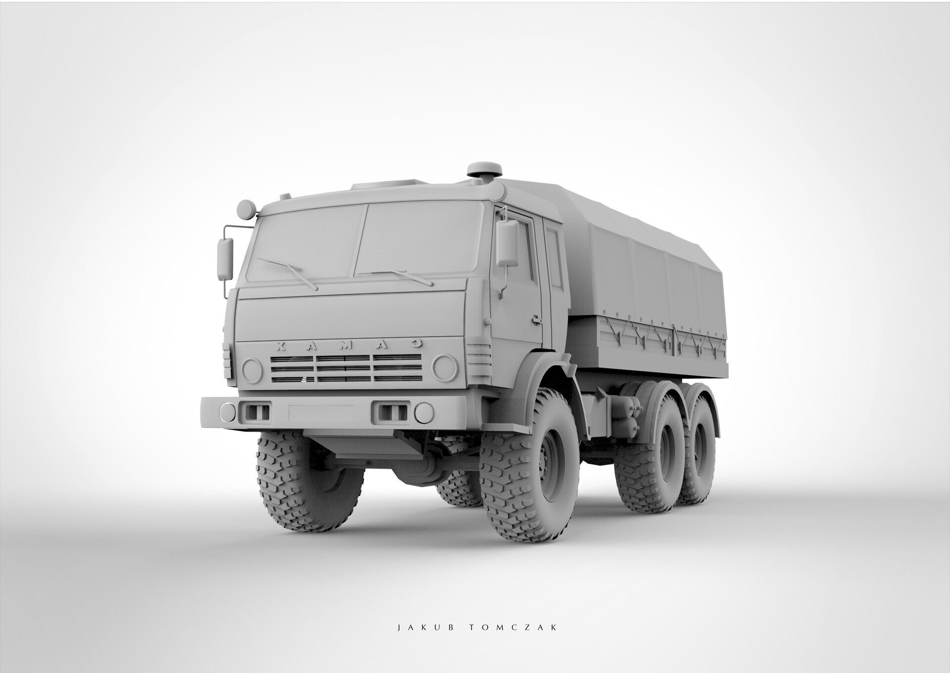 ArtStation - Kamaz Truck