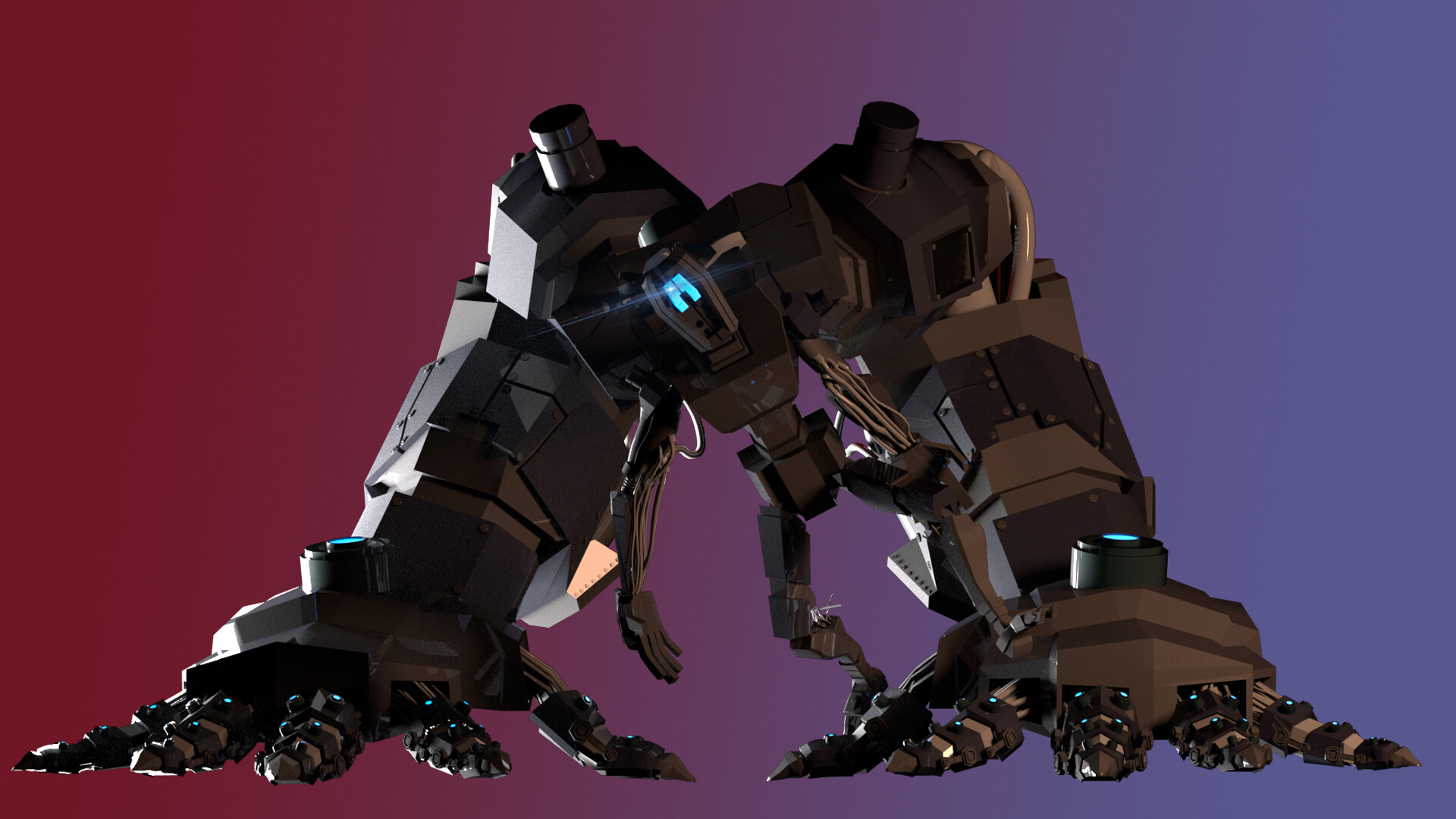 ArtStation - 3D Meca #1