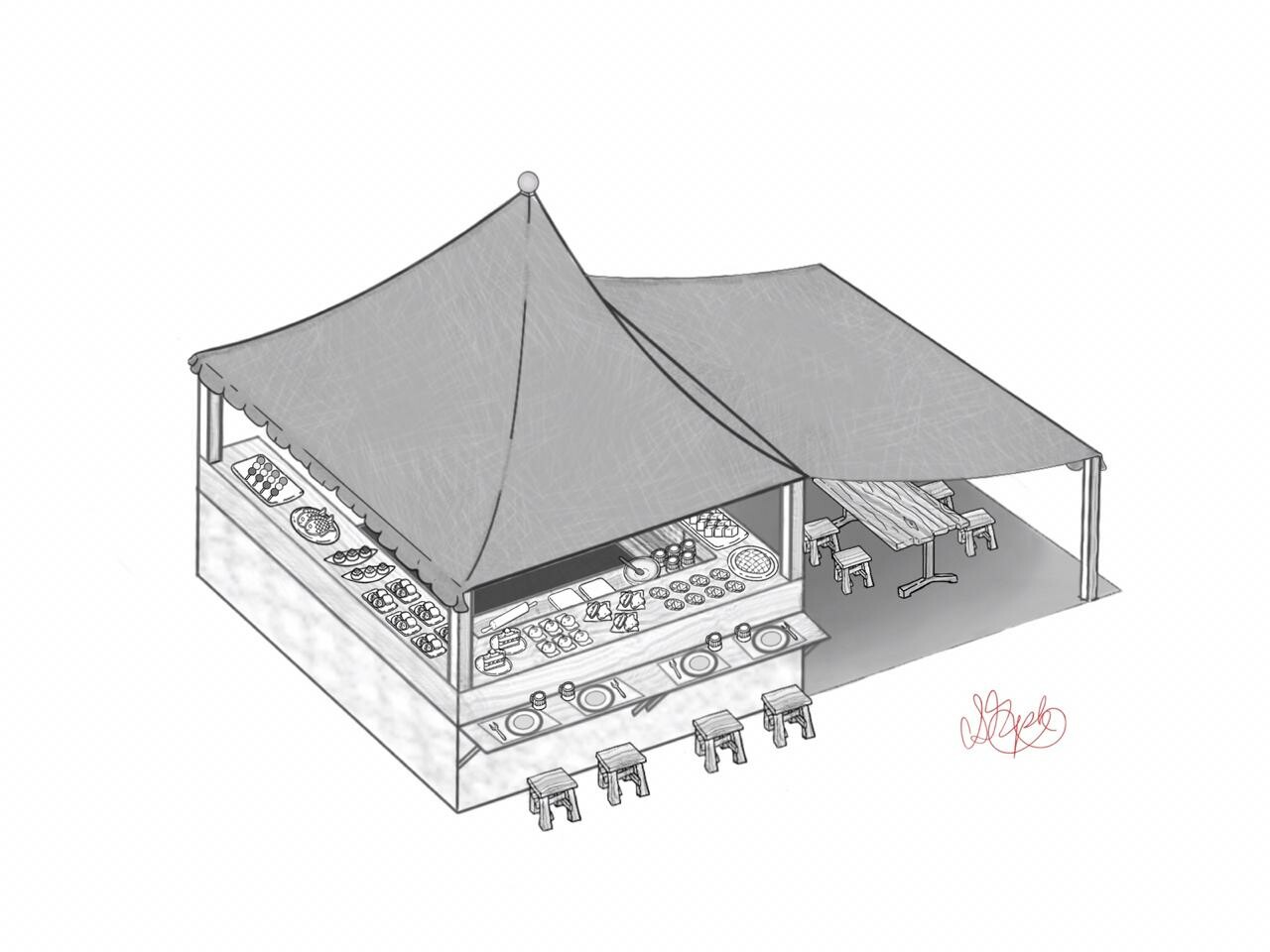 ArtStation - Japanese Shack