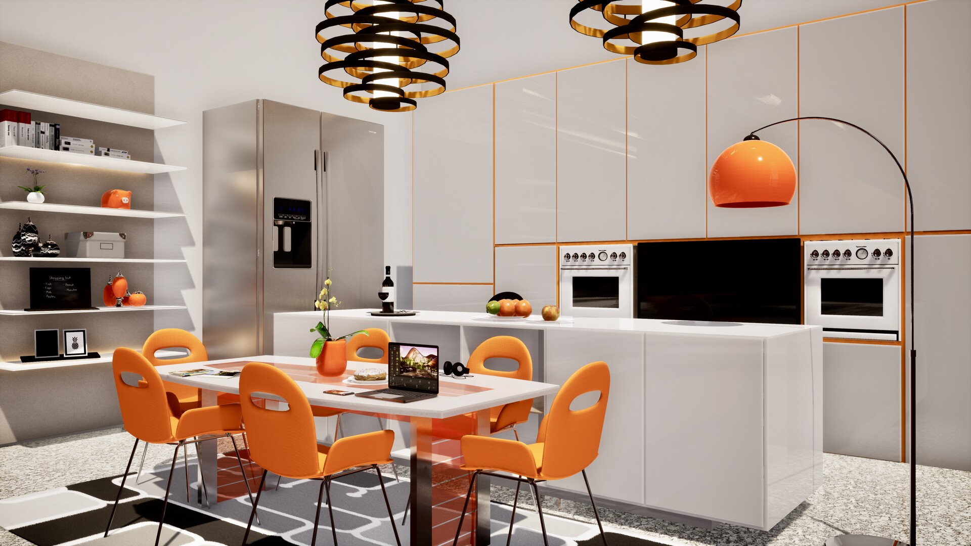 ArtStation - My first interior task