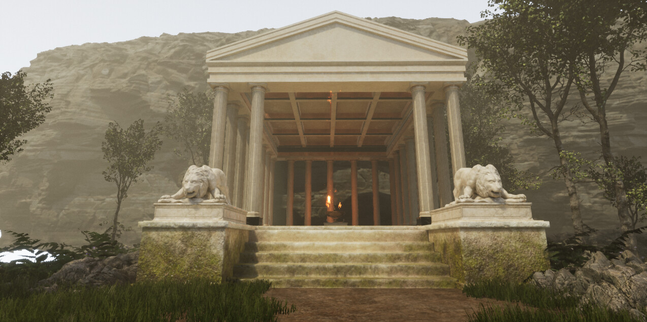 ArtStation - Greek Temple - Cinematic Study
