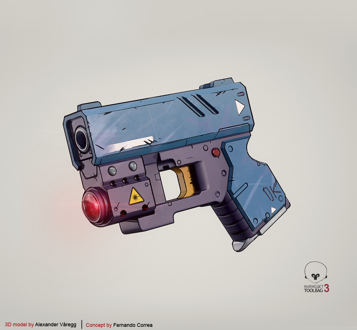 ArtStation - Compact personal defense gun